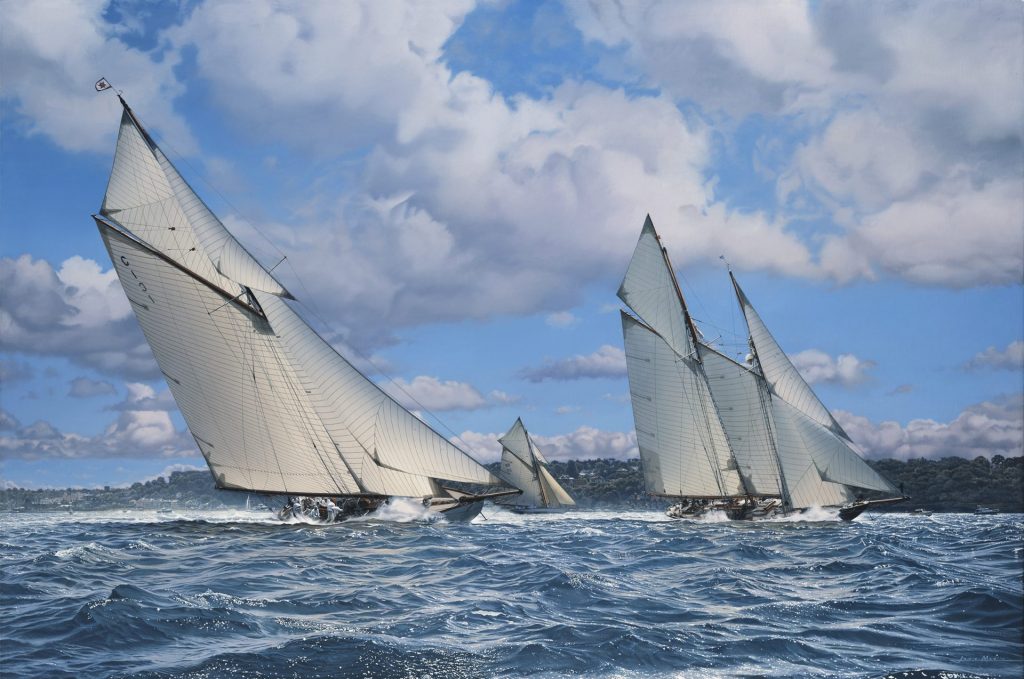 Classic Yachts - Jamie Medlin Marine Artist