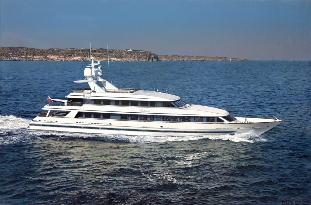 Va Bene - Jamie Medlin Marine Artist